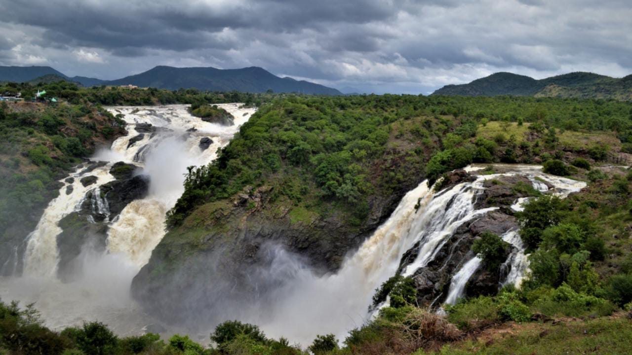 Barachukki and Gaganachukki Falls, Shivanasamudra (Karnataka) - Dreamtrix