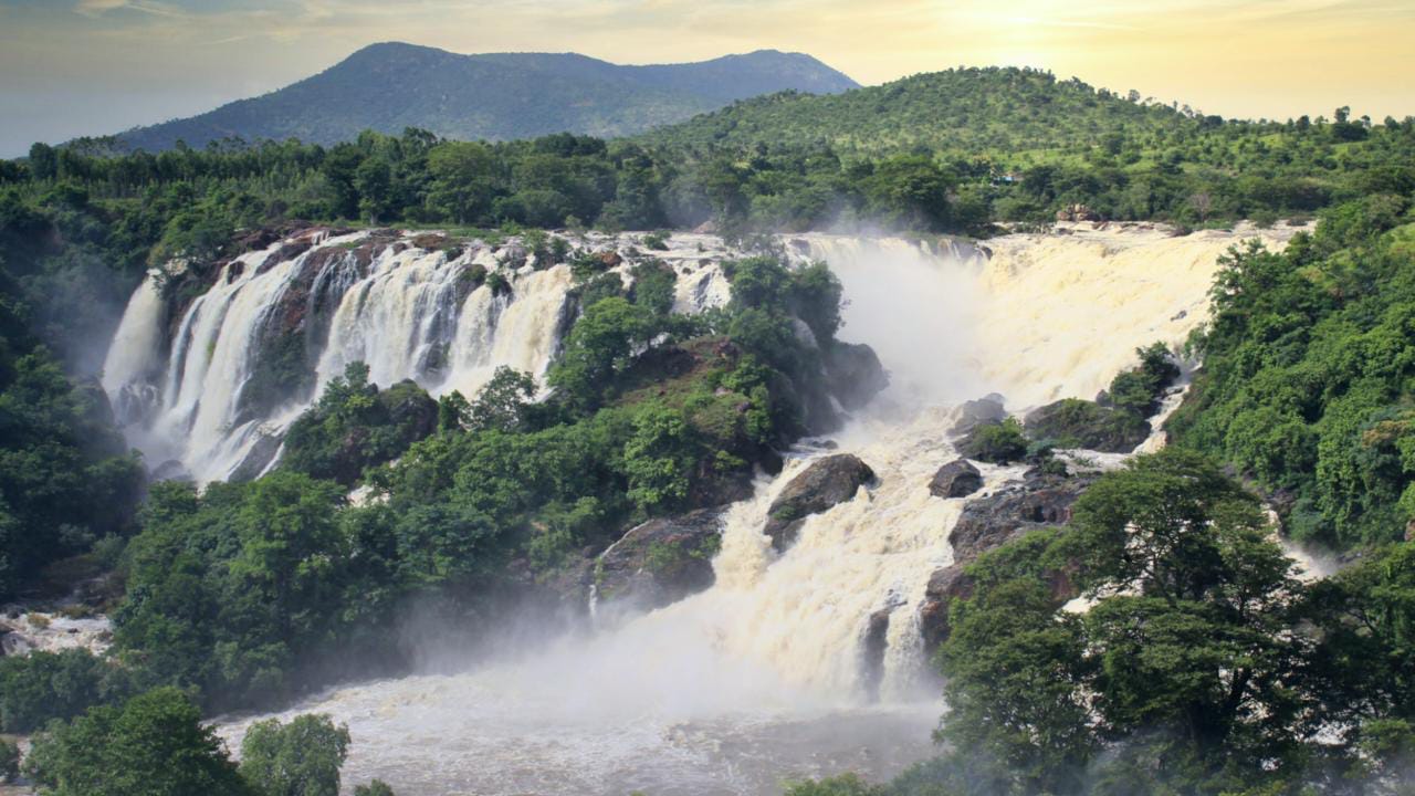 Barachukki and Gaganachukki Falls, Shivanasamudra (Karnataka) - Dreamtrix